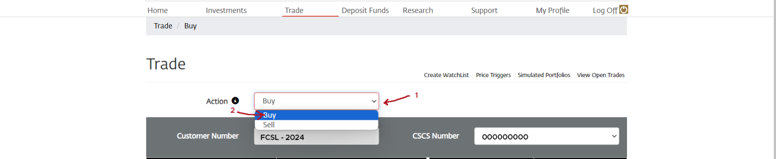 Purchase Stocks Easily Online - Step by Step Guide - FCSL