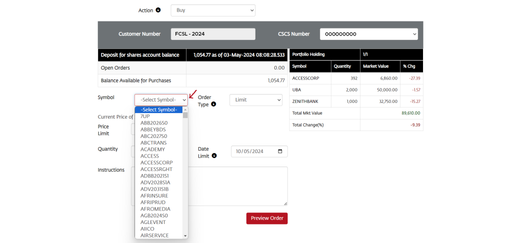 Purchase Stocks Easily Online - Step by Step Guide - FCSL